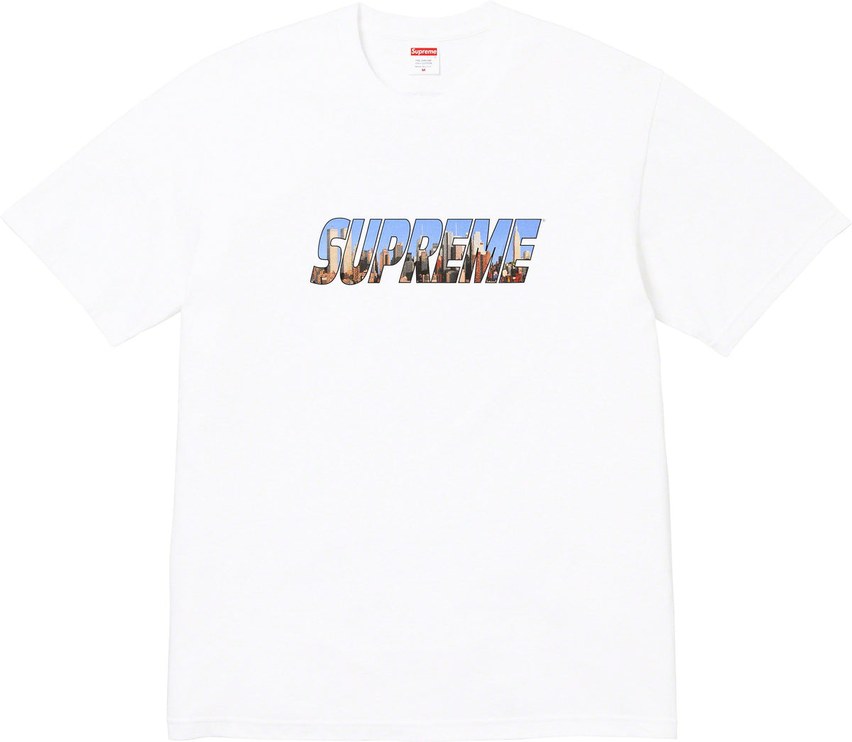 Supreme Gotham Tee White – BASEMENT_HK