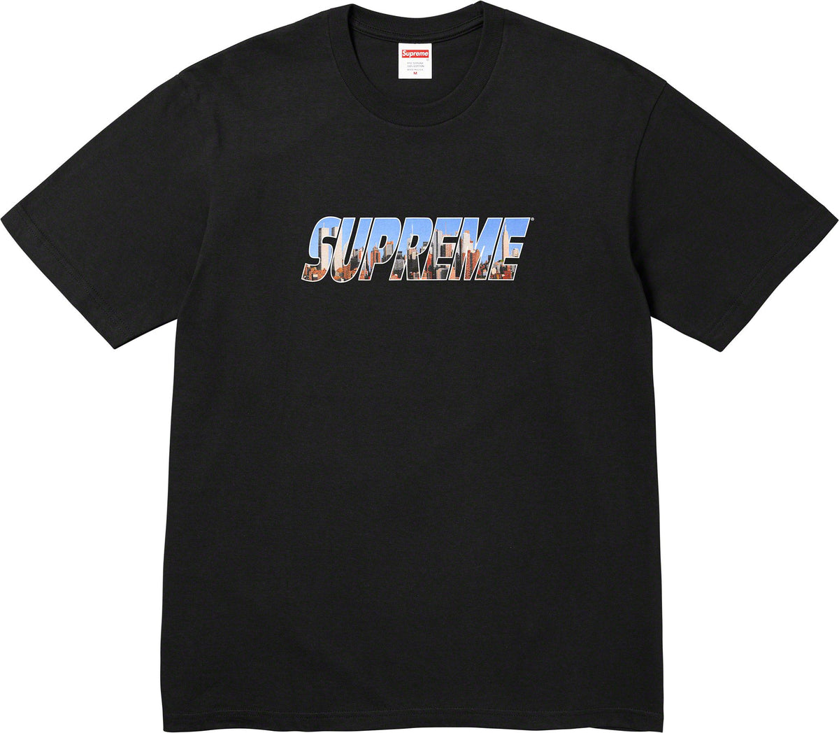 Supreme Gotham Tee Black – BASEMENT_HK