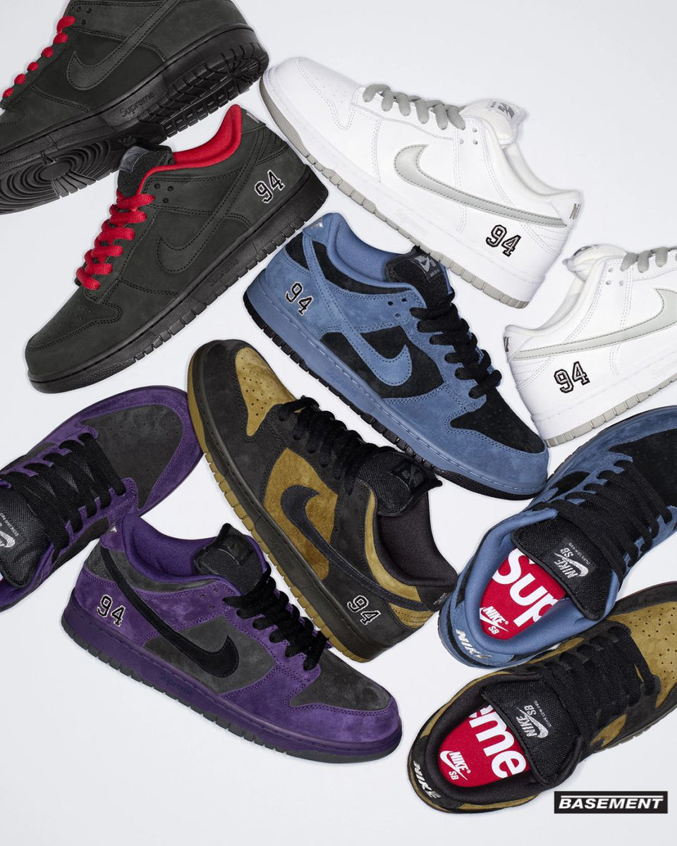 PREORDER Supreme® Nike SB Dunk Low – BASEMENT_HK