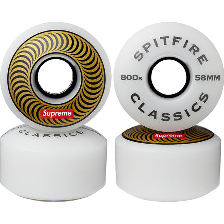 Supreme Spitfire Classic Wheels (Set Of 4) Gold 58mm – BASEMENT_HK